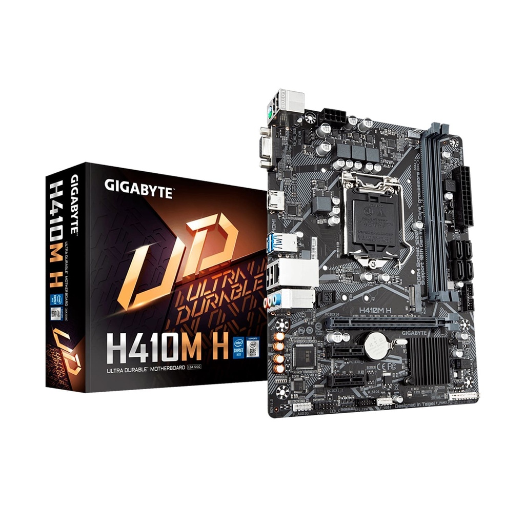 MAINBOARD GIGABYTE H410M-H 10MA GEN HDMI VGA | Conedera S.A.